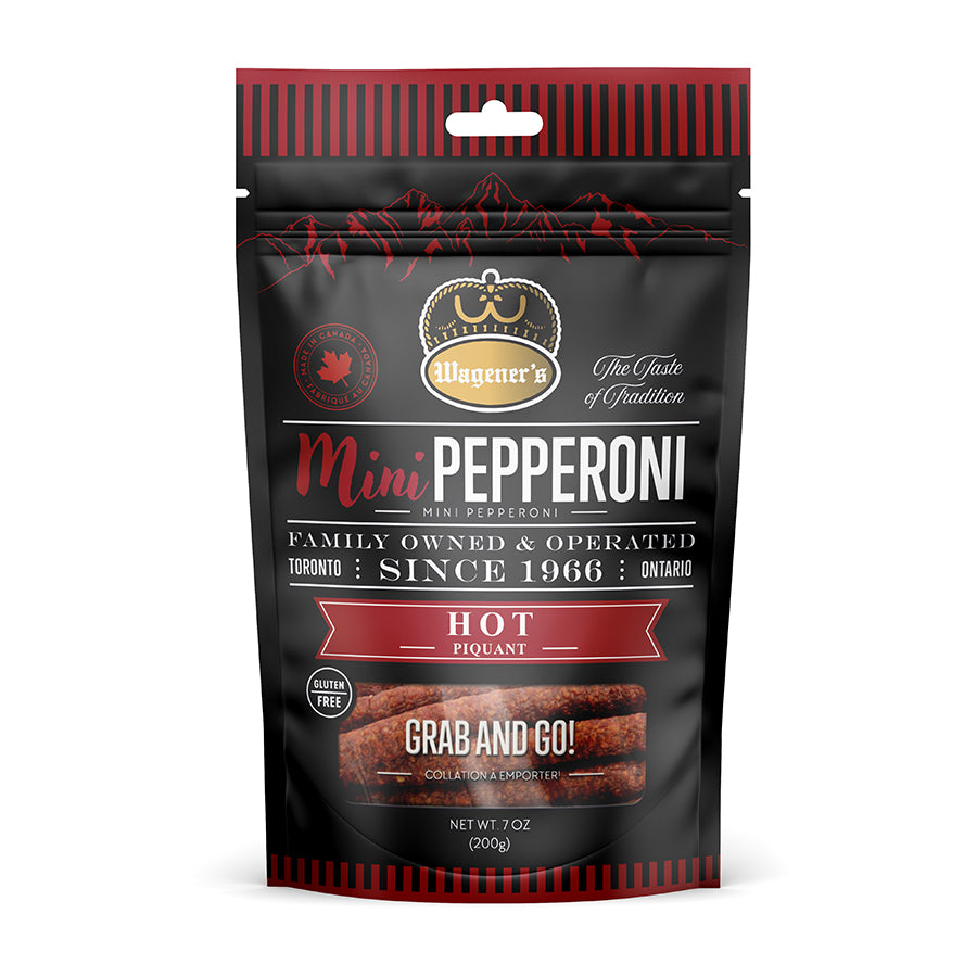 Mini Pepperoni - Hot - 200g