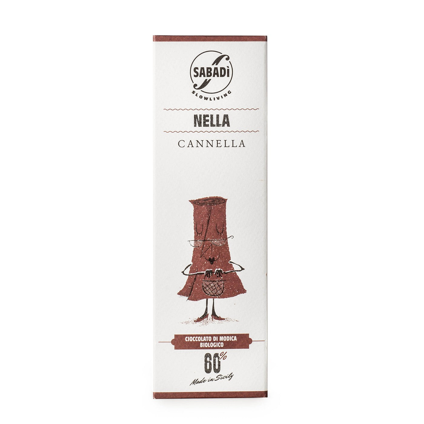 Sicilian Chocolate Bar with Cinnamon - 50g